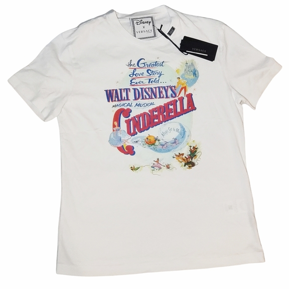 Versace | Shirts | Versace X Disney Limited Edition Cinderella Shirt ...